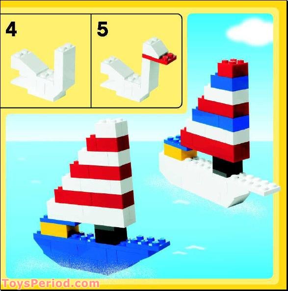 LEGO 4028 World of Bricks Blue Bucket Instructions and Parts List