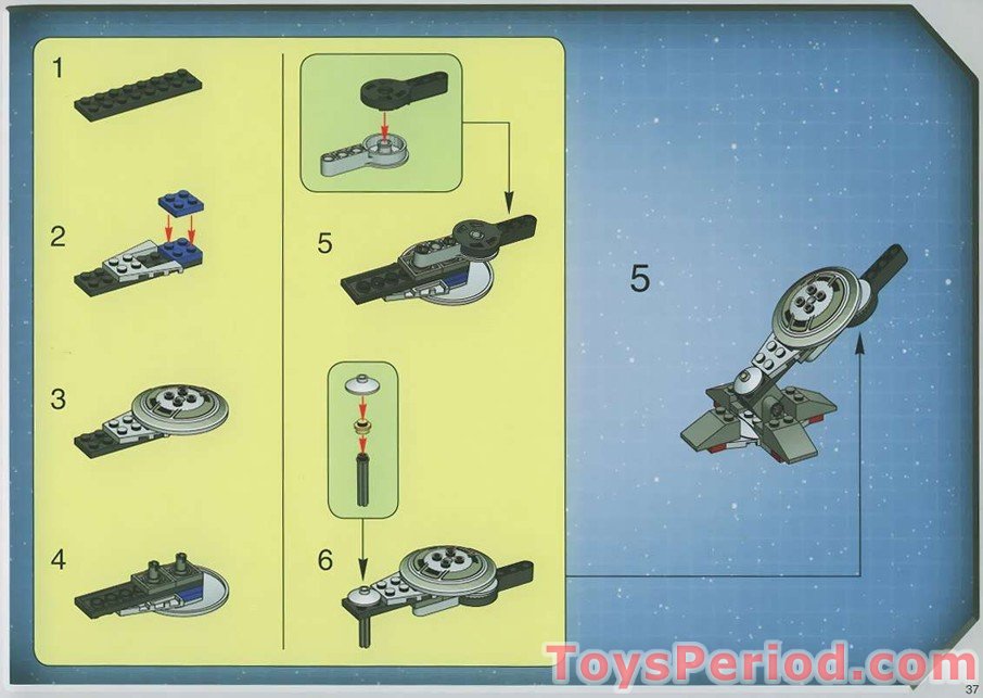LEGO 4482 AT-TE Instructions and Parts List