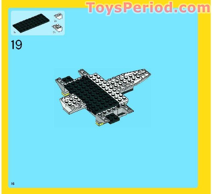 LEGO 6745 Propeller Power Instructions and Parts List
