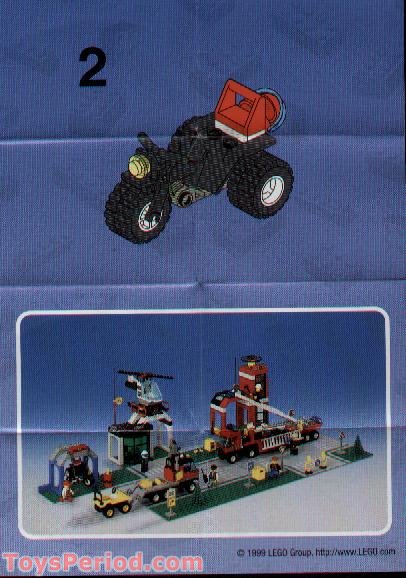 LEGO 6464 Super Rescue Complex Instructions and Parts List