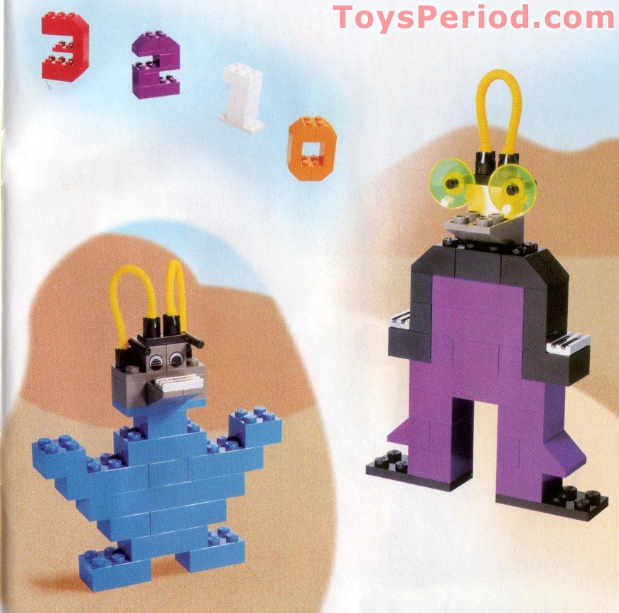 LEGO 7825 Creator Bucket Instructions and Parts List