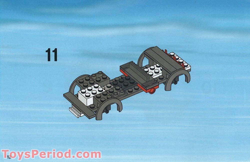 LEGO 7991 Recycle Truck Instructions and Parts List