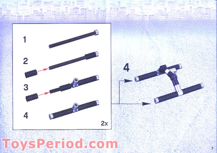 LEGO 7031 Helicopter Instructions and Parts List