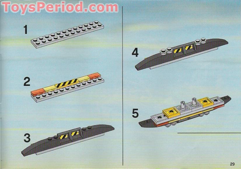 LEGO 7344 Dump Truck Instructions and Parts List