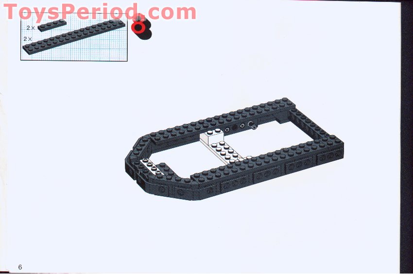 LEGO 8824 Hovercraft Instructions and Parts List