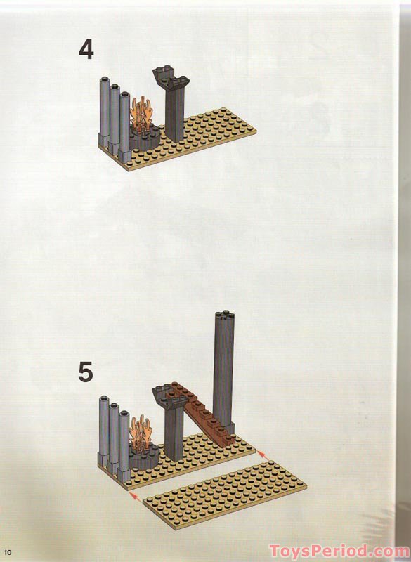 LEGO 8877 Vladek's Dark Fortress Instructions and Parts List