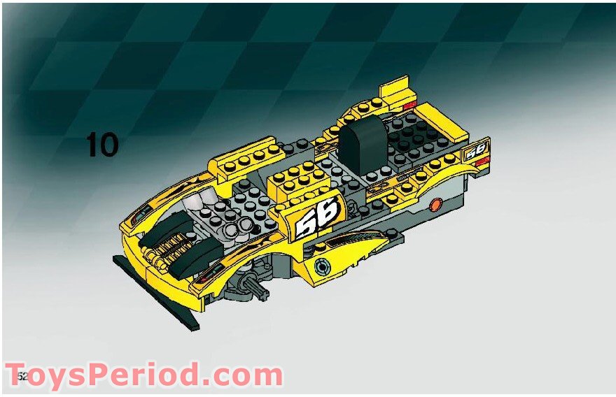 LEGO 8183 Track Turbo RC Instructions and Parts List