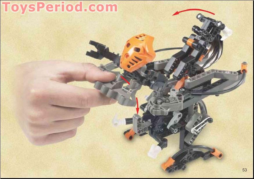 LEGO 8556 Boxor Instructions and Parts List