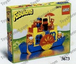 LEGO 3673 Steamboat Instructions and Parts List