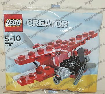 LEGO 7797 Bi-Plane Instructions and Parts List