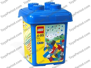 LEGO 4028 World of Bricks Blue Bucket Instructions and Parts List