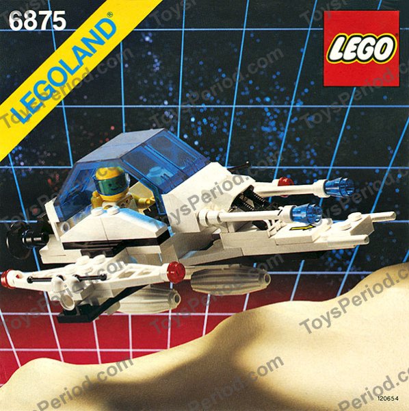 LEGO 6875 Hovercraft Instructions and Parts List