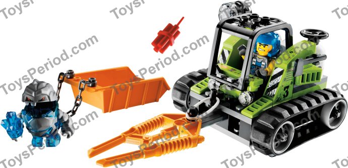 LEGO 8958 Granite Grinder Set Parts List