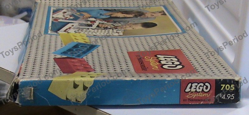 LEGO 705-2 Medium Basic Set (Flat Box) from 1961 | LEGO Reference