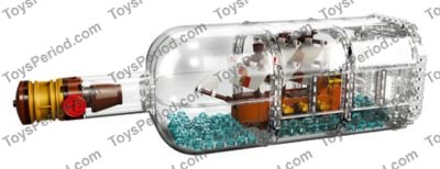 LEGO 21313 Ship in a Bottle Set Parts List