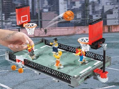 LEGO 3431 Streetball 2 vs 2 Instructions and Parts List