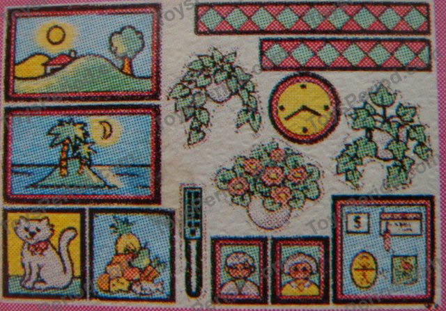 LEGO Sets with Part 2552stk01 Sticker Sheet for Set 2552