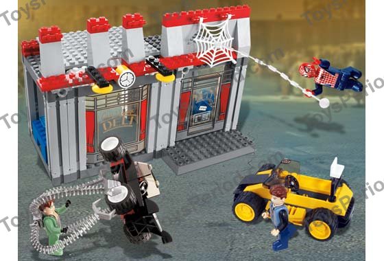LEGO 4860 Doc Ock's Cafe Attack Instructions and Parts List