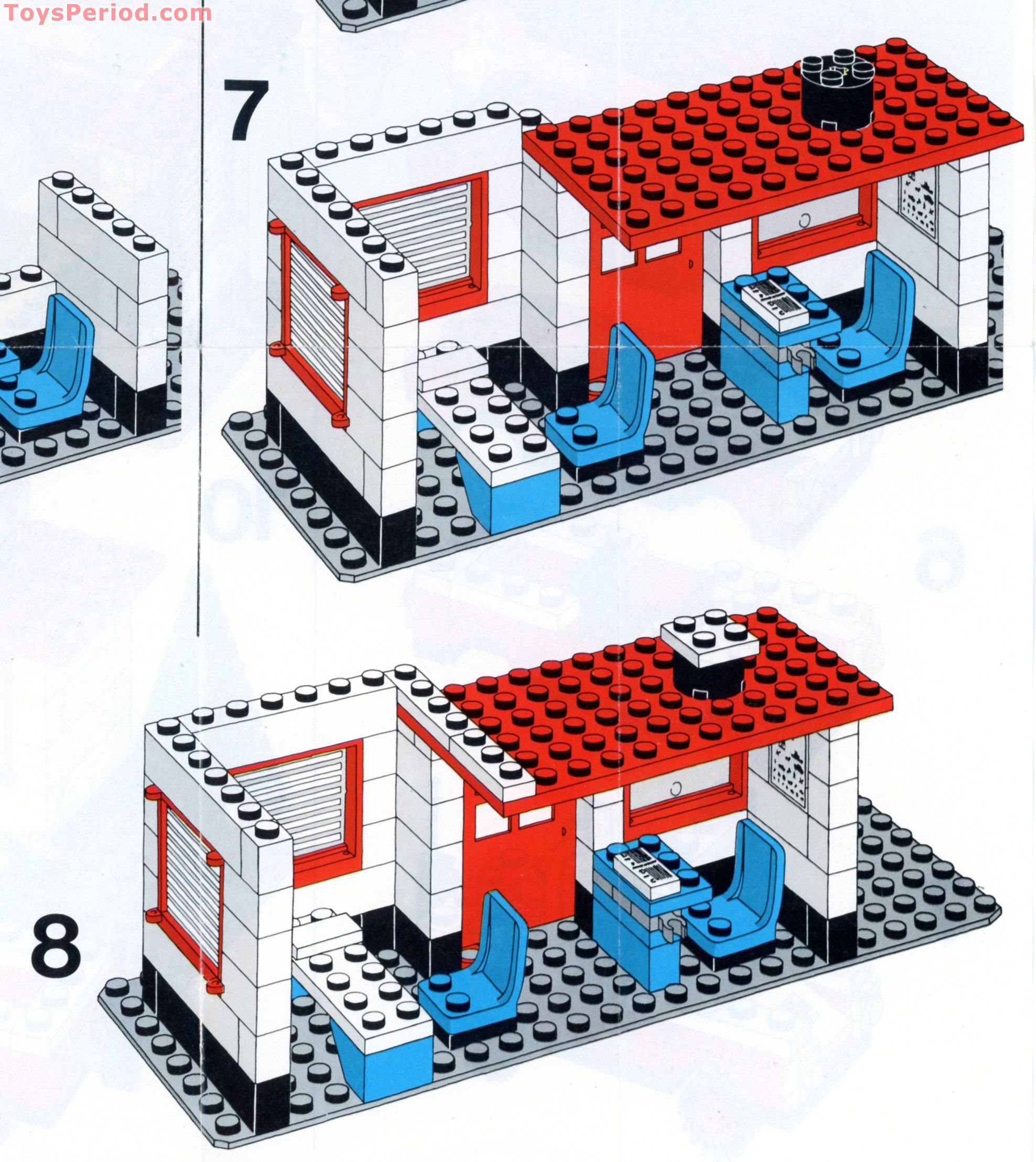 LEGO 6364 Paramedic Unit Instructions and Parts List