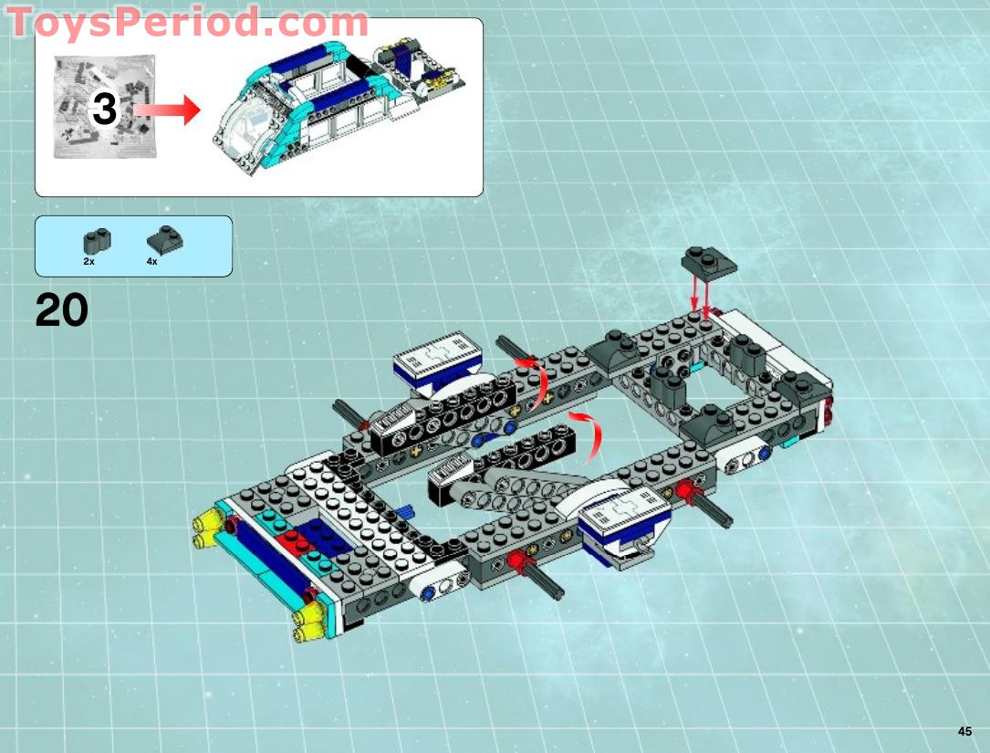 LEGO 70709 Galactic Titan Instructions and Parts List