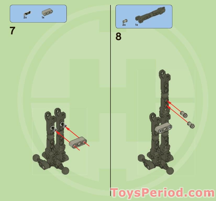 LEGO 2282 Rocka XL Instructions and Parts List