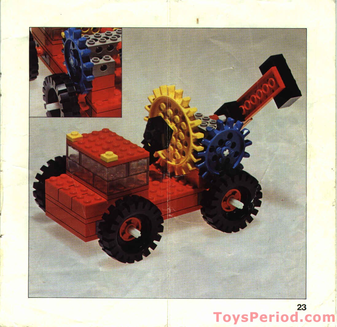 LEGO 810-3 Gear Truck Set Instructions and Parts List