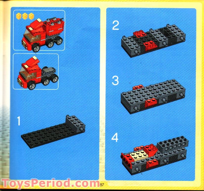 LEGO 4883 Gear Grinders Instructions and Parts List