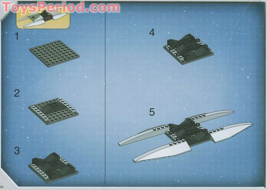 LEGO 4482 AT-TE Instructions and Parts List