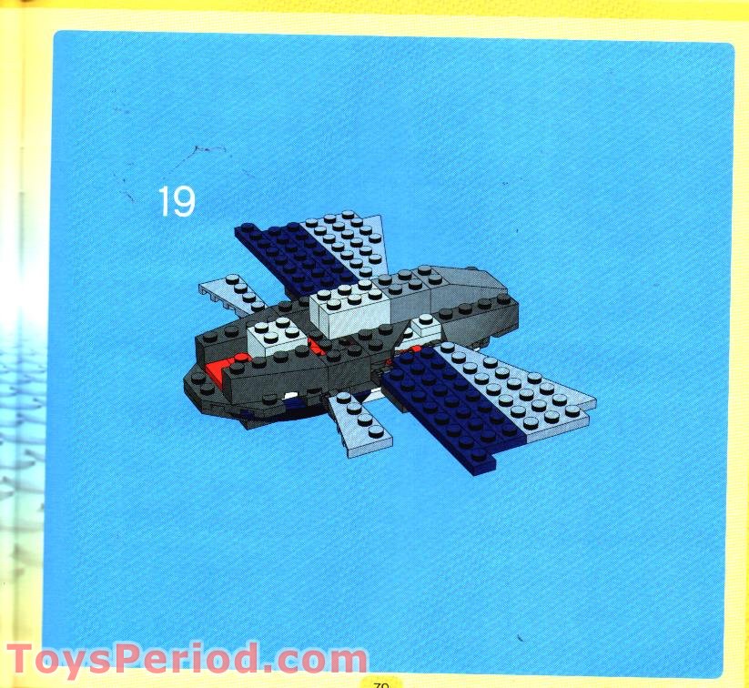 LEGO 4506 Deep Sea Predators Instructions and Parts List