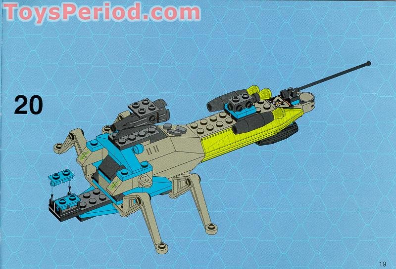 LEGO 6907 Sonic Stinger Instructions and Parts List