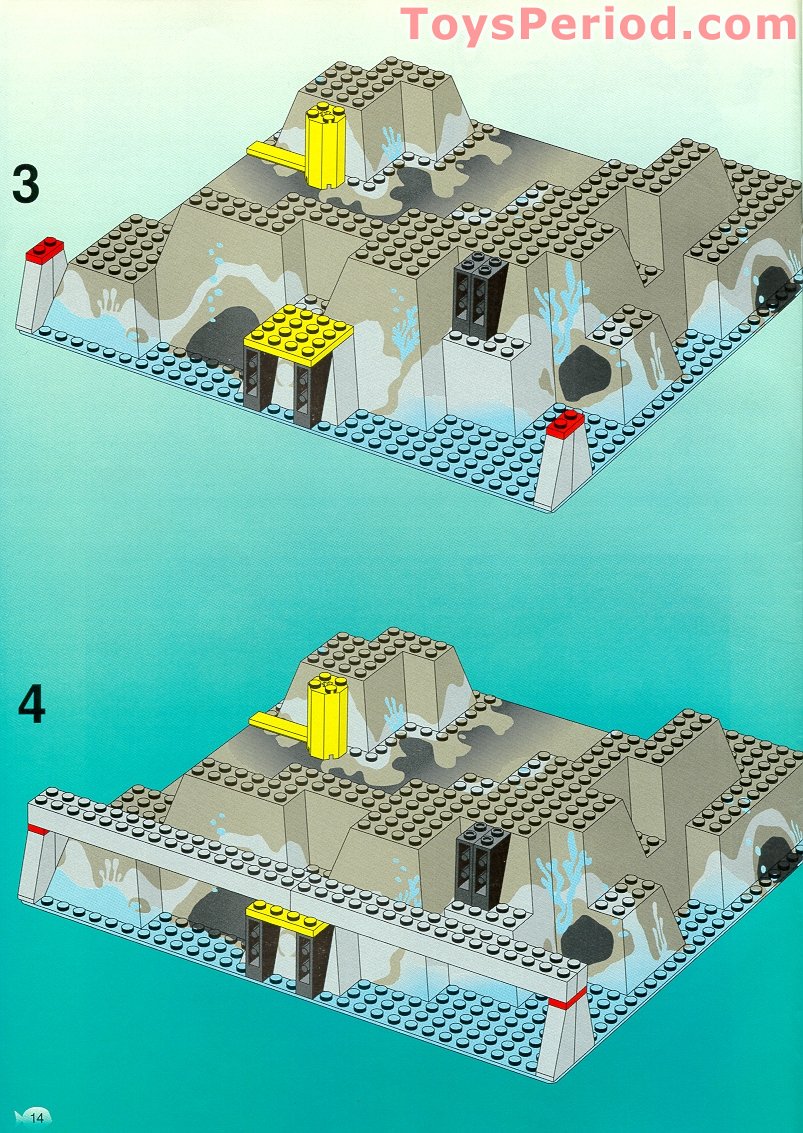 LEGO 6199 Hydro Crystalization Station Instructions and Parts List