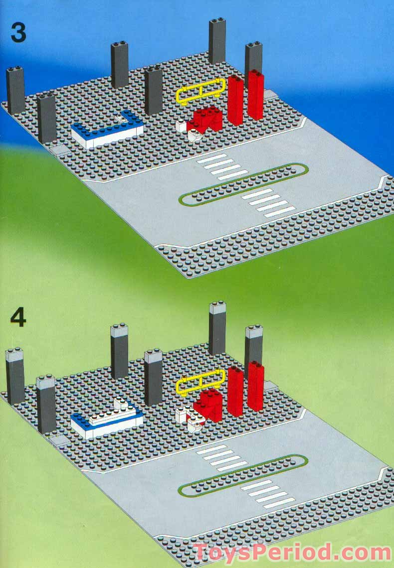 LEGO 6399 Airport Shuttle Instructions and Parts List