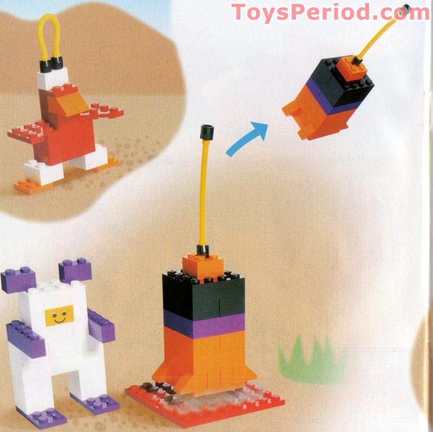 LEGO 7825 Creator Bucket Instructions and Parts List
