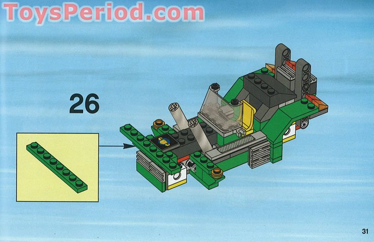 LEGO 7992 Container Stacker Instructions and Parts List