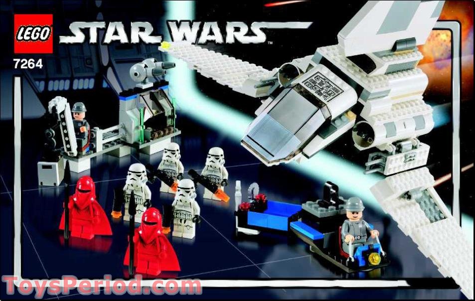 LEGO 7264 Imperial Inspection Instructions and Parts List