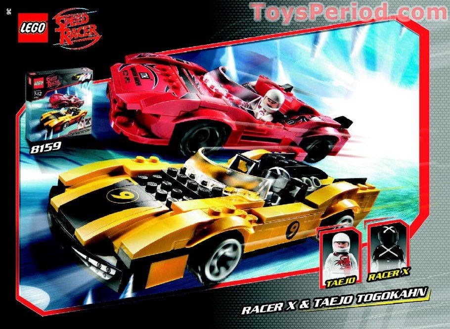 LEGO 8161 Grand Prix Instructions and Parts List