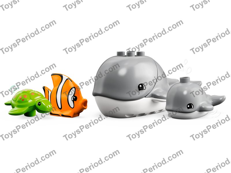 LEGO 10972 Wild Animals of the Ocean Set Parts List