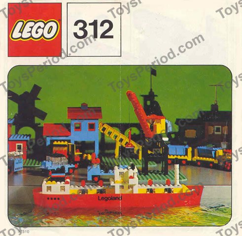 LEGO 312-3 Tanker Instructions and Parts List