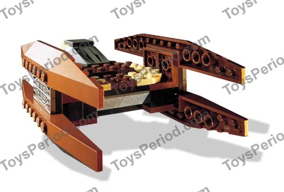 LEGO 7111 Droid Fighter Instructions and Parts List