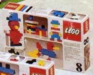 LEGO 8-2 Universal Building Set Parts List