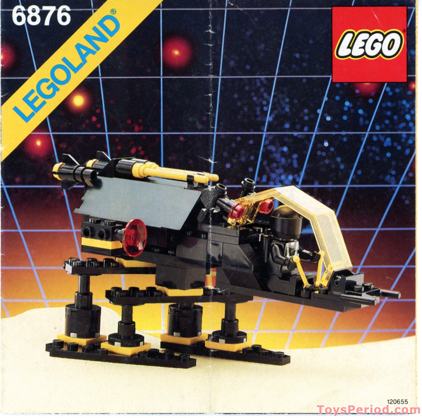 LEGO 6876 Alienator Instructions and Parts List