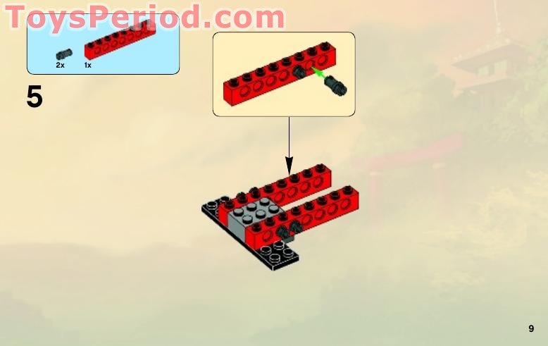 LEGO 70501 Warrior Bike Instructions and Parts List