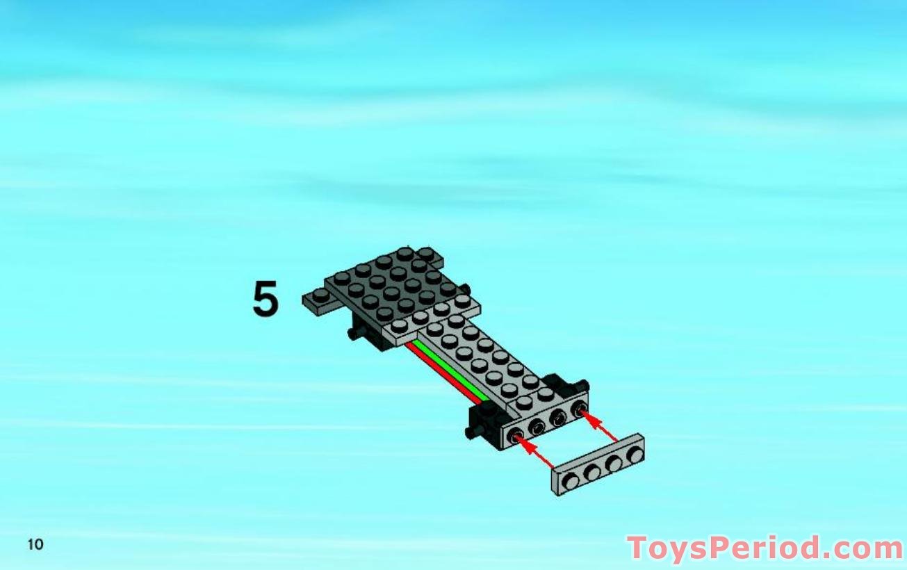 LEGO 3180 Tank Truck Instructions and Parts List