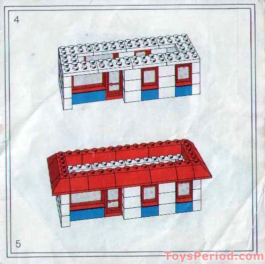 LEGO 080-2 Ambassador Set Instructions and Parts List