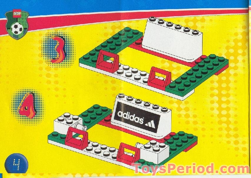 LEGO 3424 Target Practice Instructions and Parts List