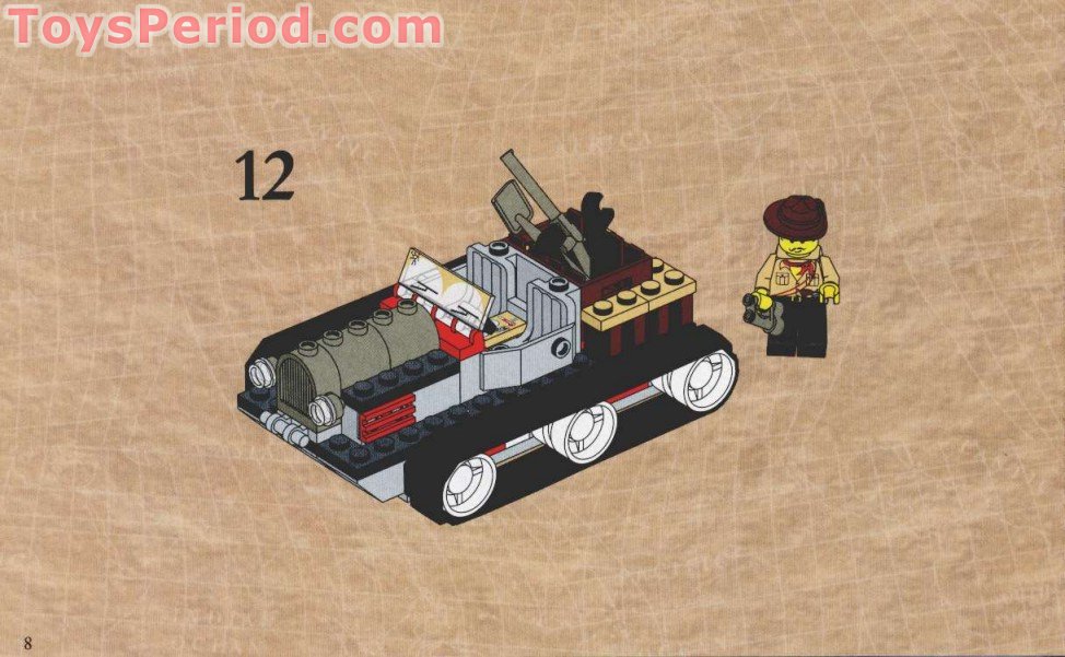LEGO 5934 Dino Explorer Track Master Instructions and Parts List