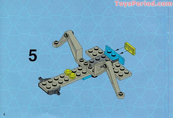 LEGO 6837 Cosmic Creeper Instructions and Parts List