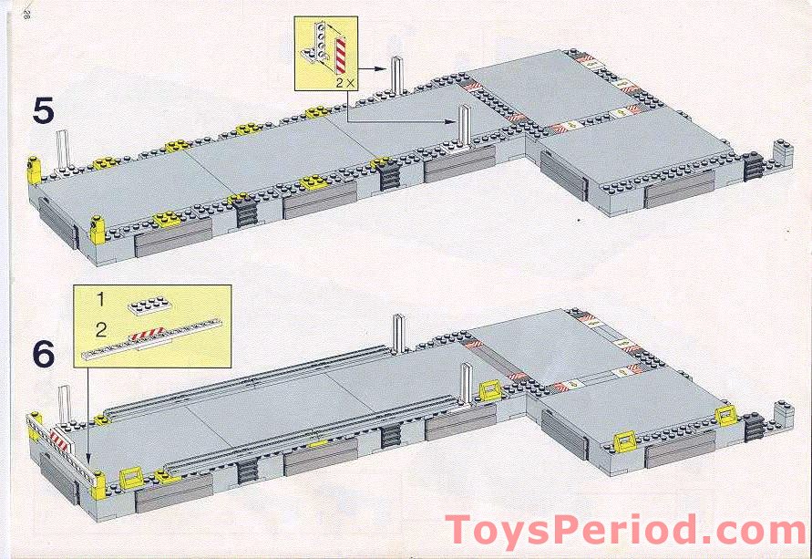 LEGO 6542 Launch and Load Seaport Instructions and Parts List