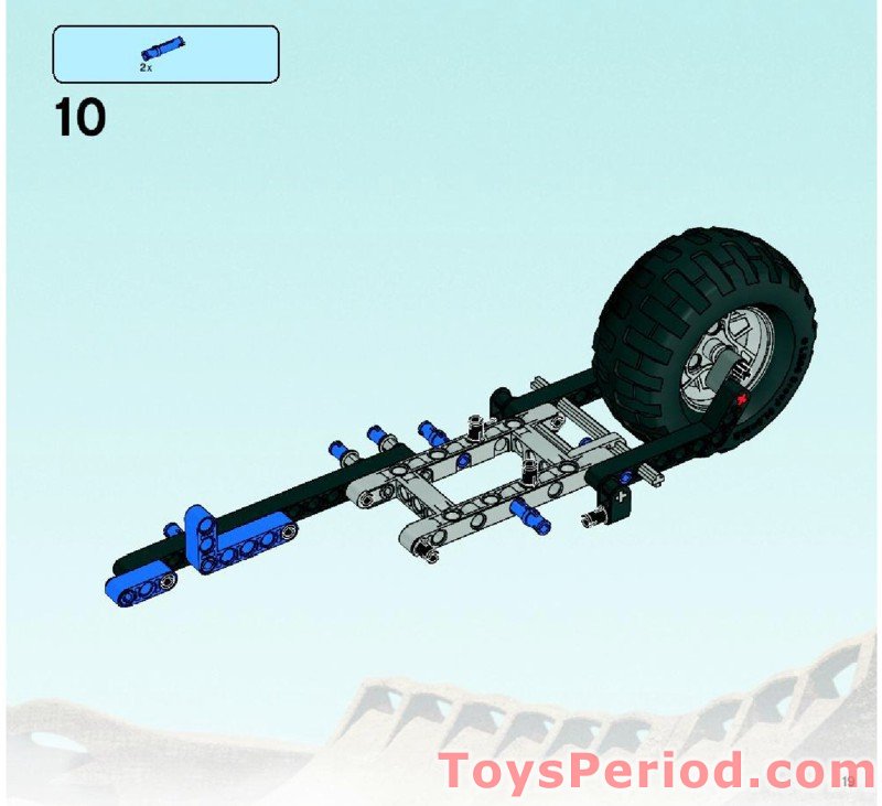 LEGO 8993 Kaxium V3 Instructions and Parts List