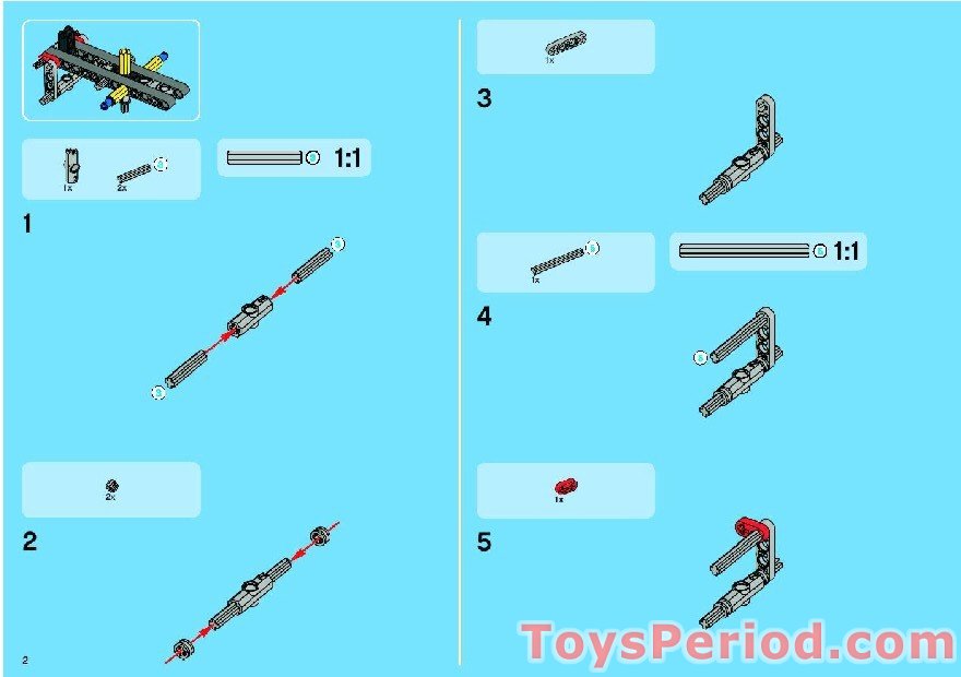 LEGO 8264 Hauler Instructions and Parts List